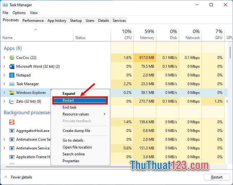 Cách chuyển thanh Taskbar nằm dọc trên Windows 11